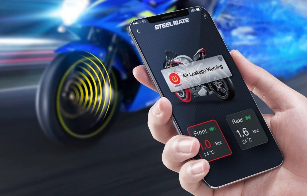 Steelmate TB1 DIY Bluetooth Tyre Pressure Monitoring System (TPMS) For iPhone – Steelmate ...