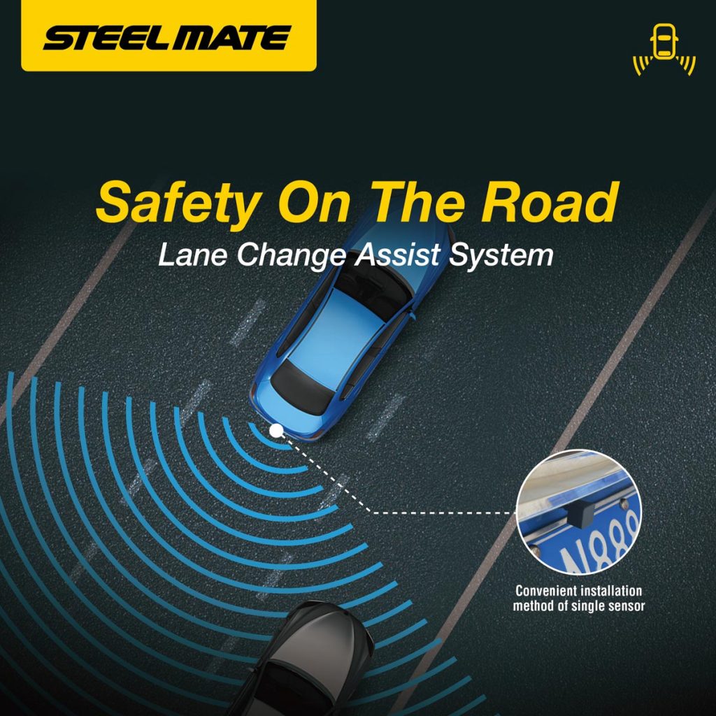 Steelmate SLC-2C Blind Spot Detection/Lane Change Assist System ...