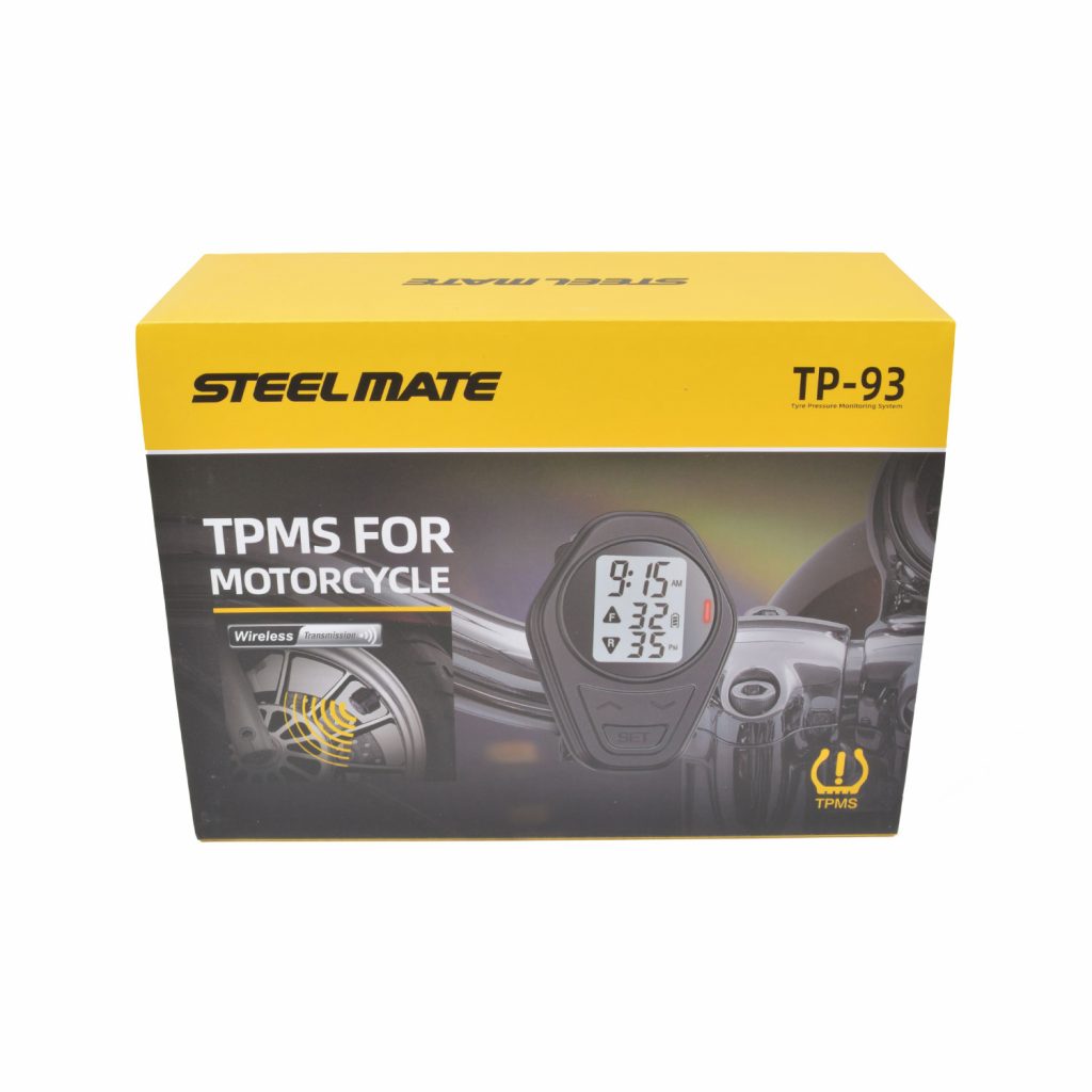 Steelmate TP-93 DIY Motorcycle Tyre Pressure Monitoring System (TPMS ...