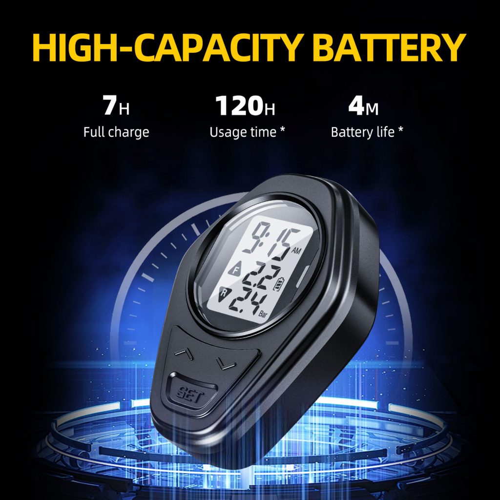 Steelmate TP-93 DIY Motorcycle Tyre Pressure Monitoring System (TPMS ...