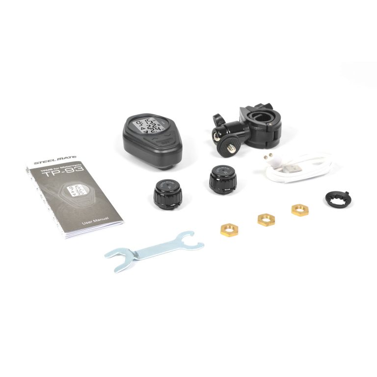 Steelmate TP-93 DIY Motorcycle Tyre Pressure Monitoring System (TPMS ...